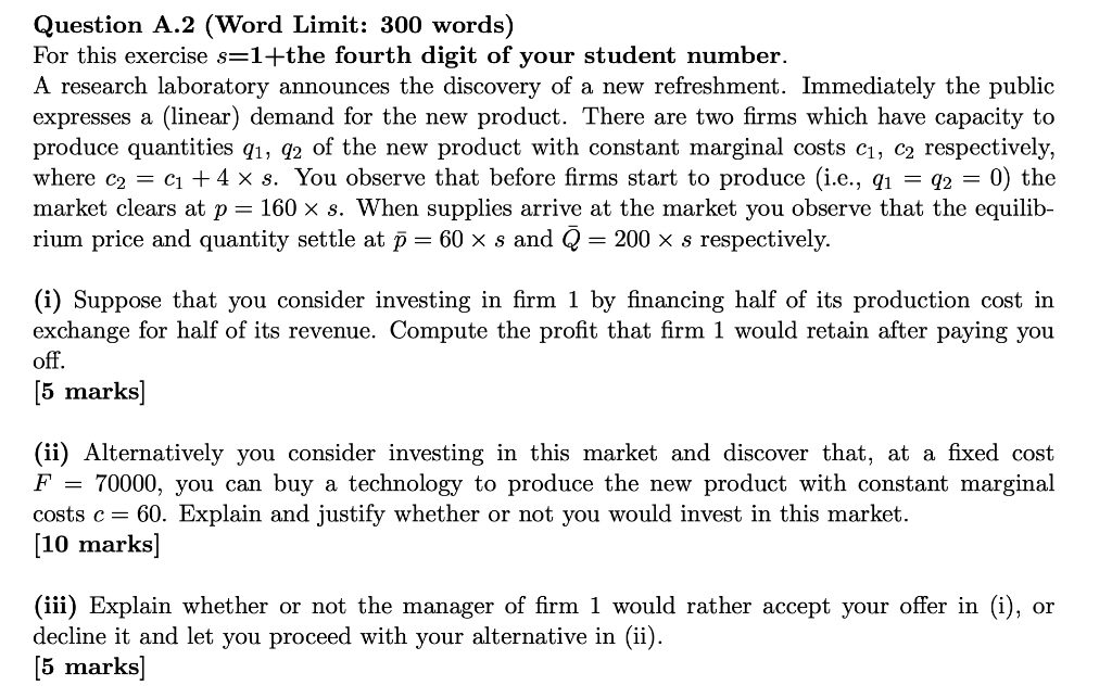 Solved Question A 2 Word Limit 300 Words For This