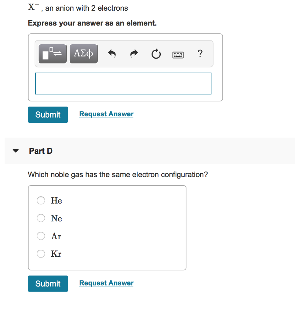 With 2 Electrons Element