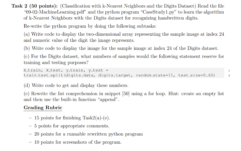 Solved Python please explain all the code and follow | Chegg.com
