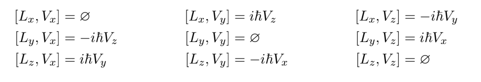 Consider a vector operator V with three components | Chegg.com