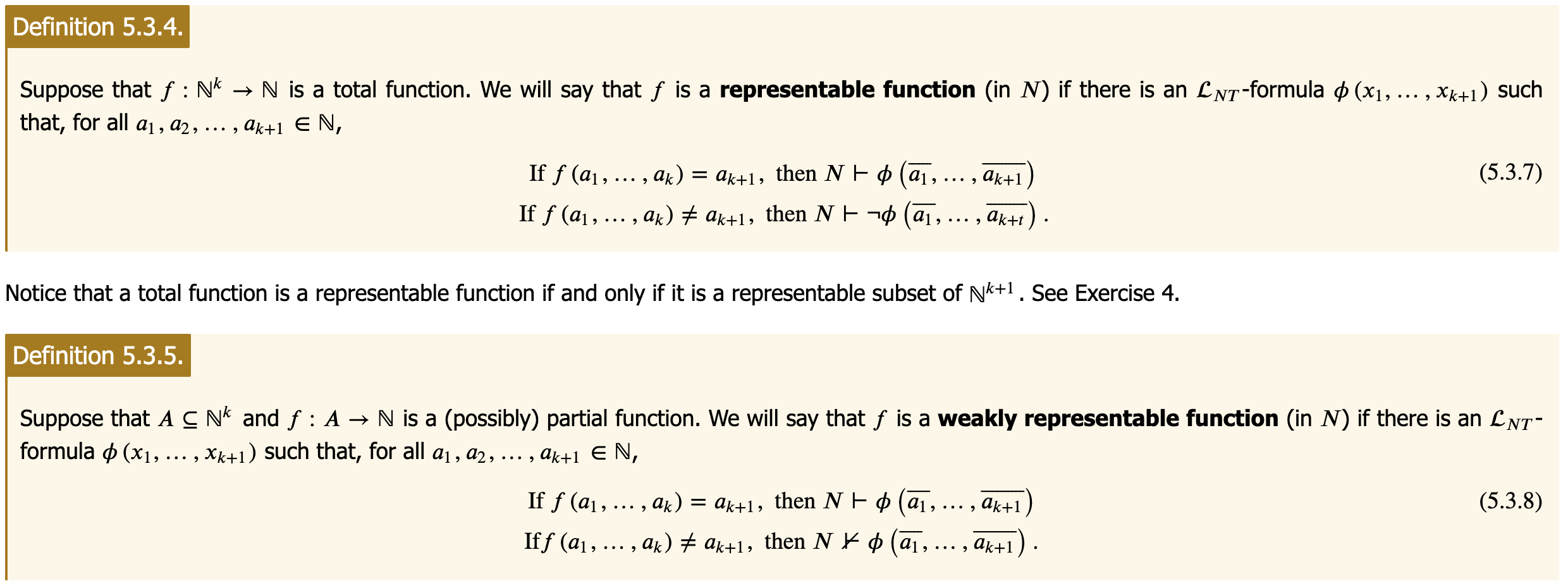 Solved proposition 5.3.6. Suppose that f is a total function | Chegg.com