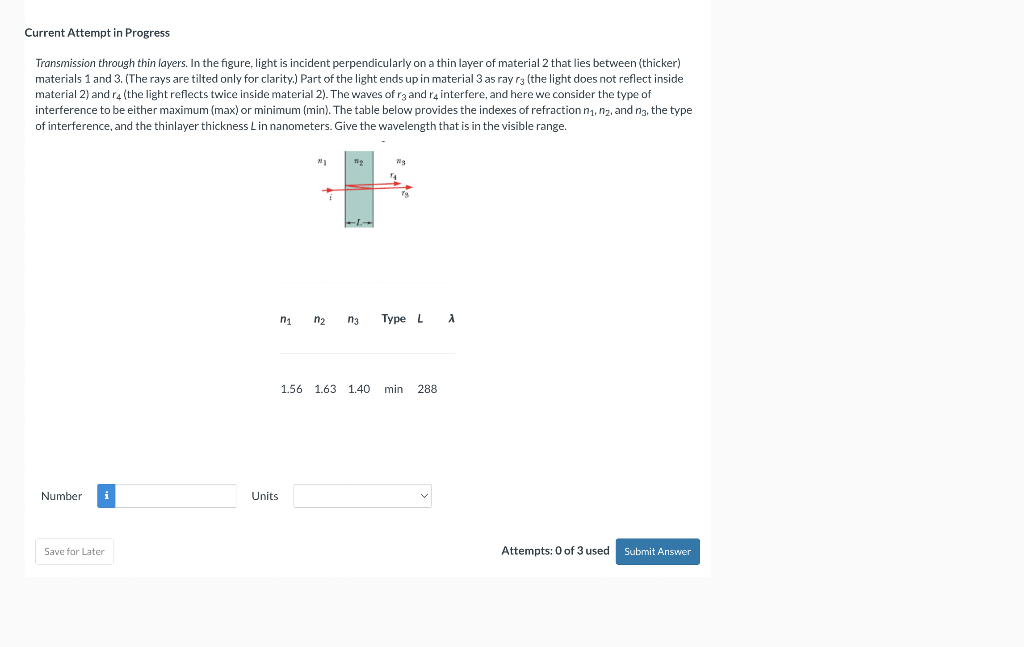 Solved Transmission through thin layers. In the figure, | Chegg.com