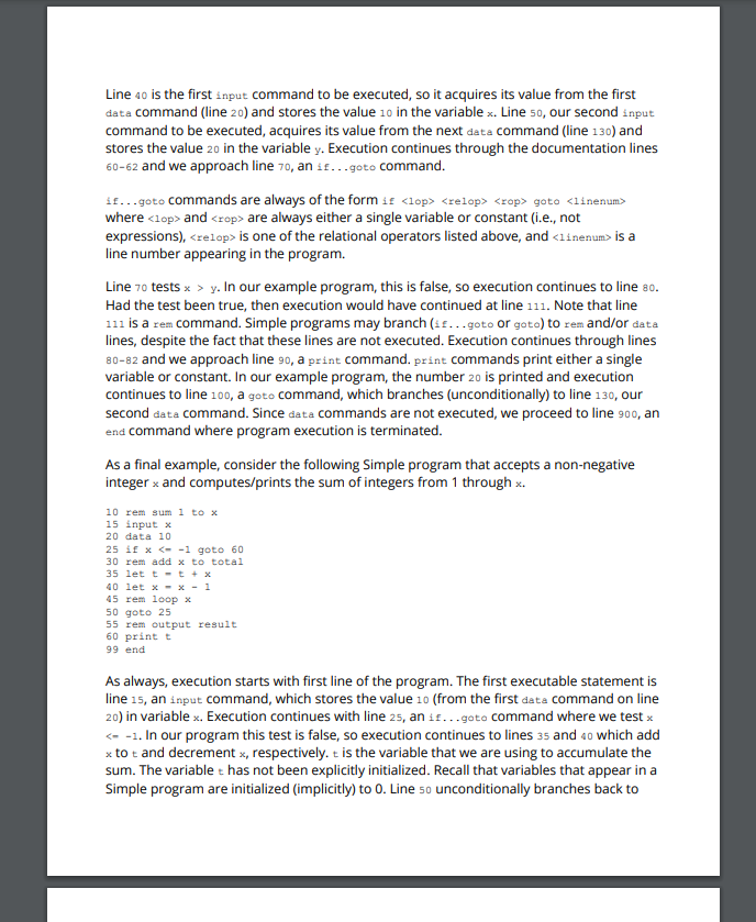Solved In the Simplesim assignment, we introduced a | Chegg.com