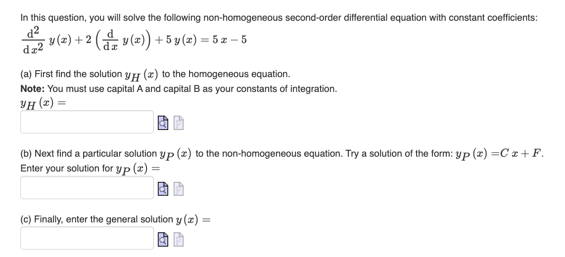 Solved In this question, you will solve the following | Chegg.com
