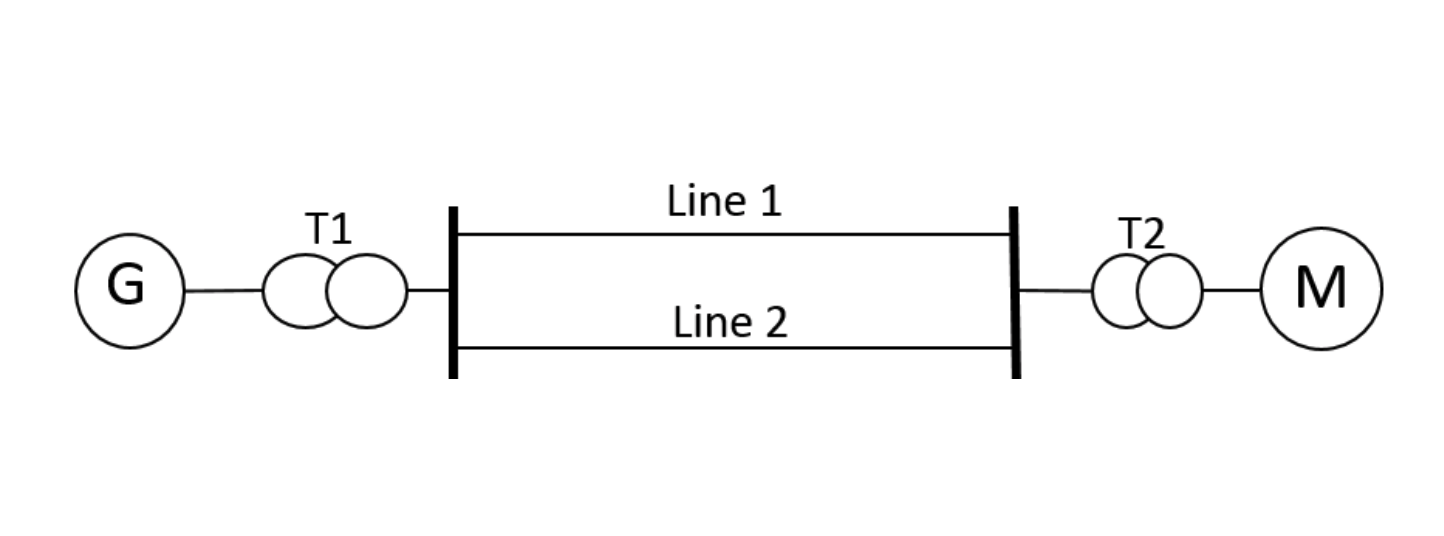 Solved 2) Draw the impedance diagram of the following power | Chegg.com