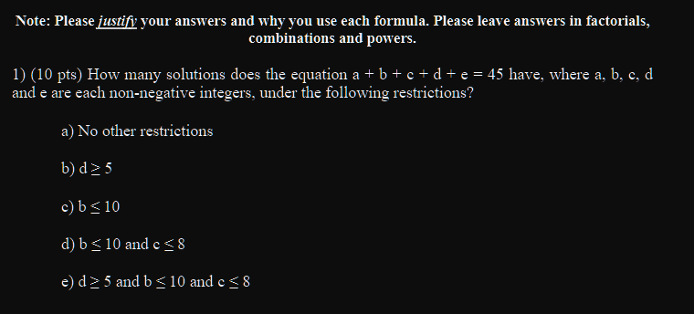 This is an intro to discrete structures course. I'm | Chegg.com