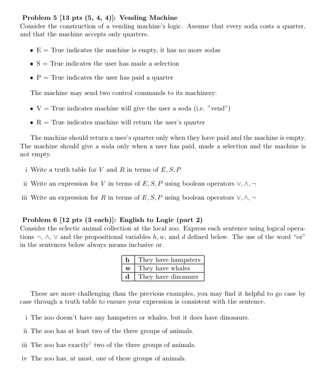 Solved Problem 4 [18 pts (3 each)]: Converse, Inverse, | Chegg.com