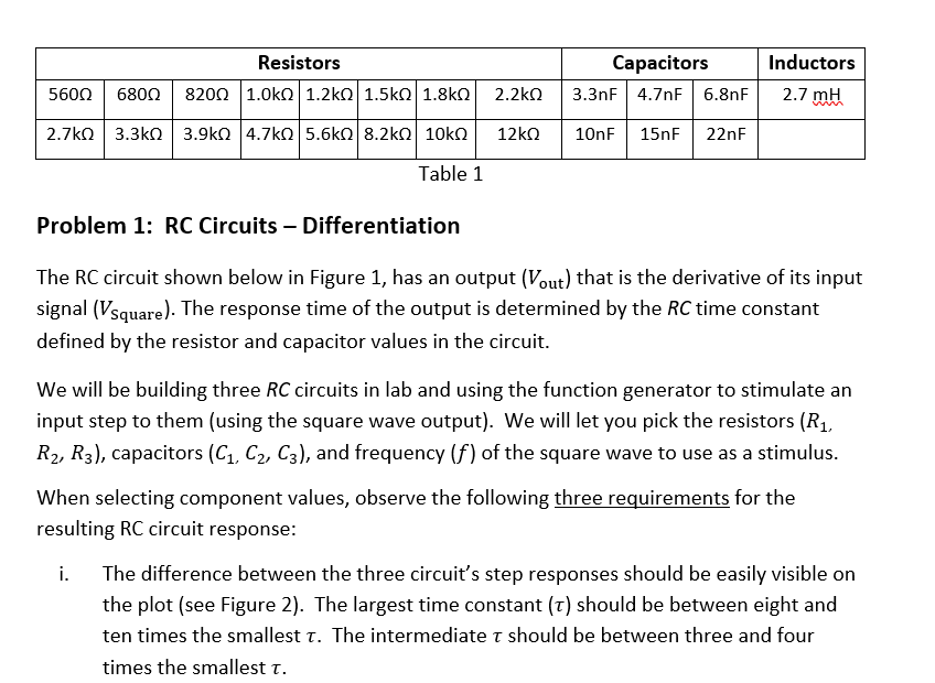 Solved Problem 4: RL Circuits - Differentiation 1. With a | Chegg.com