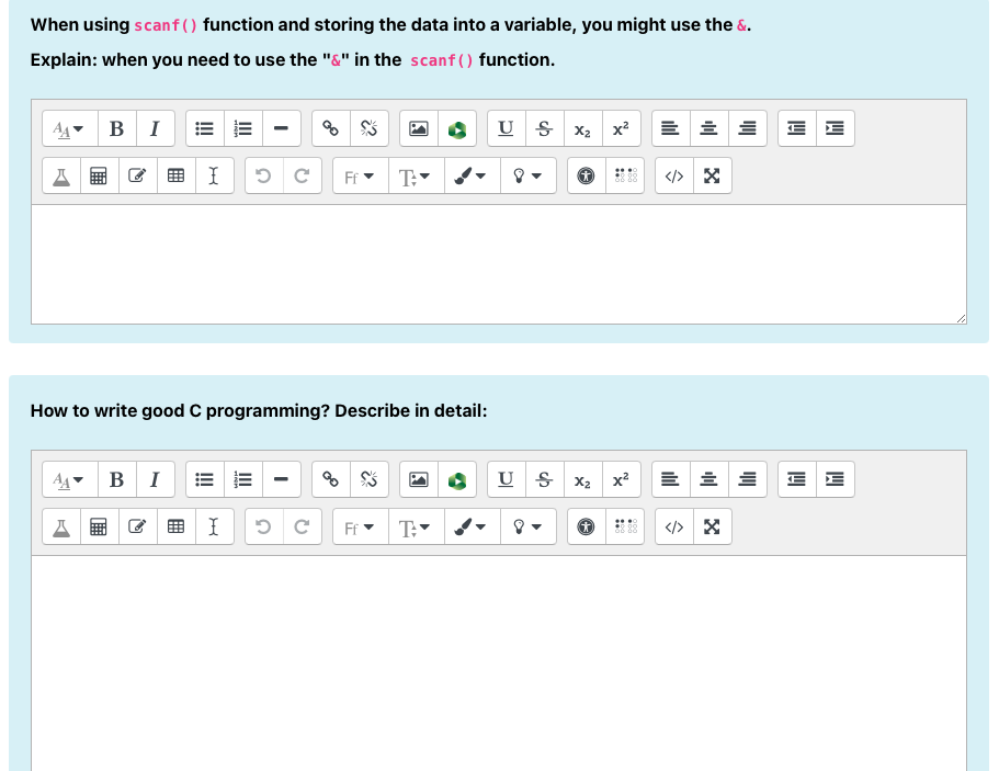 Solved When using scanf() function and storing the data into | Chegg.com