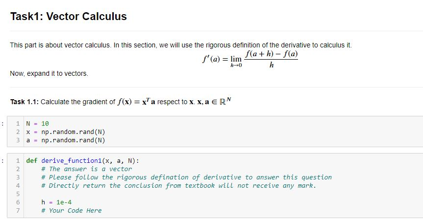 Task1: Vector Calculus This part is about vector | Chegg.com