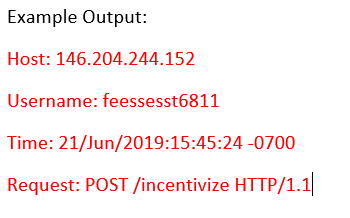 Solved using matlab: You will read a list of internet logs | Chegg.com