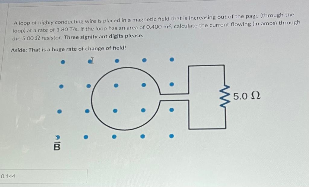 Solved part 1. part 2: In the above problem with the loop | Chegg.com