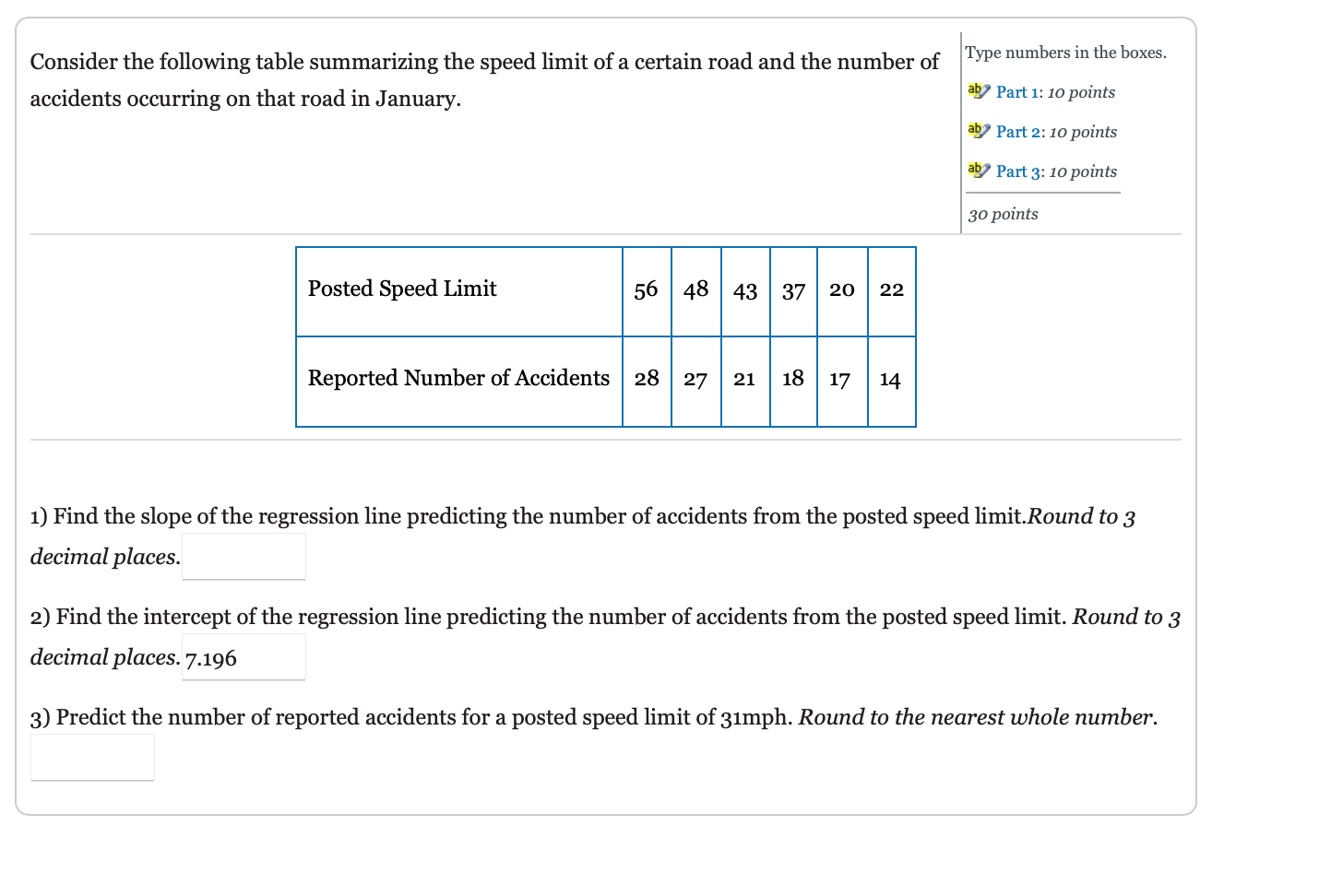 Solved Consider the following table summarizing the speed | Chegg.com