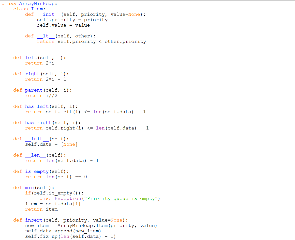 Recall The Minimum Priority Queue Adt We Introduced 