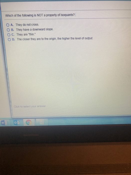 Solved Which of the following is NOT a property of | Chegg.com