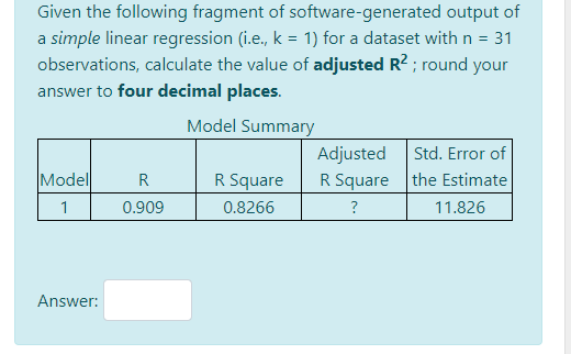 Solved Given the following fragment of software-generated | Chegg.com