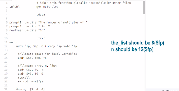 Solved PYTHON TO MIPS TRANSLATION (GET MULTIPLES) WHAT I | Chegg.com