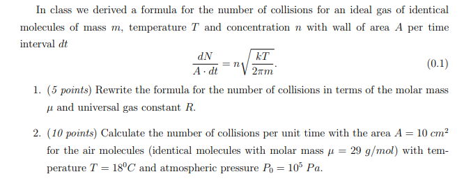 Solved 4. (10 points) Calculate how much time till pressure | Chegg.com