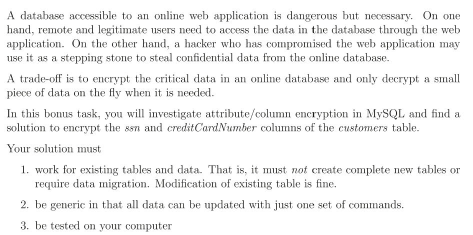 Solved The following command will create a table named | Chegg.com
