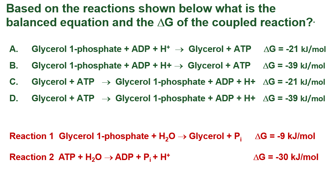 Solved Based on the reactions shown below what is | Chegg.com