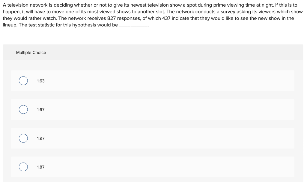 Solved A television network is deciding whether or not to | Chegg.com