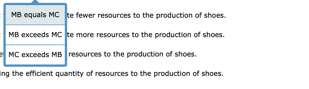 Solved 5. Using marginal analysis to find the efficient | Chegg.com