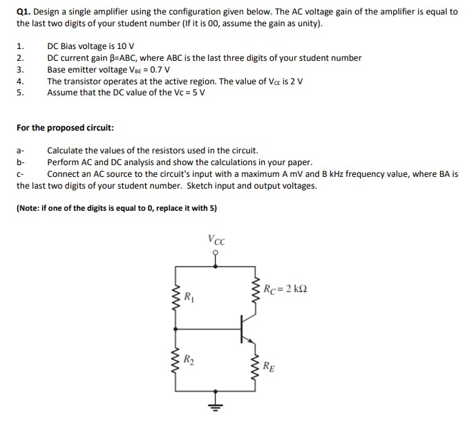 Solved last two digit: 20last three digit: 020. Design a | Chegg.com