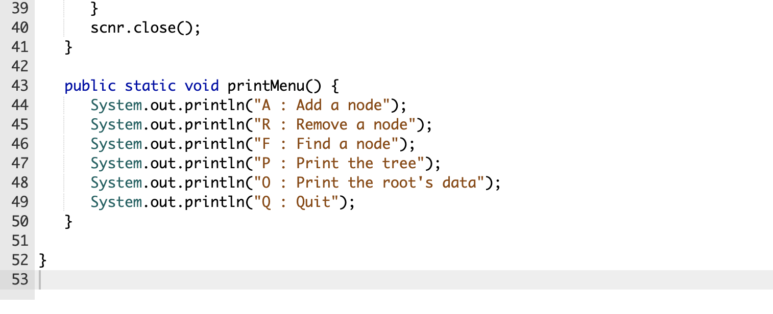 Solved 9.17 Lab Binary Search Tree Overview: You will create | Chegg.com