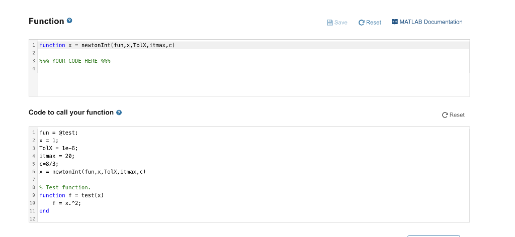Solved Applying Newton's method to integral equations My | Chegg.com