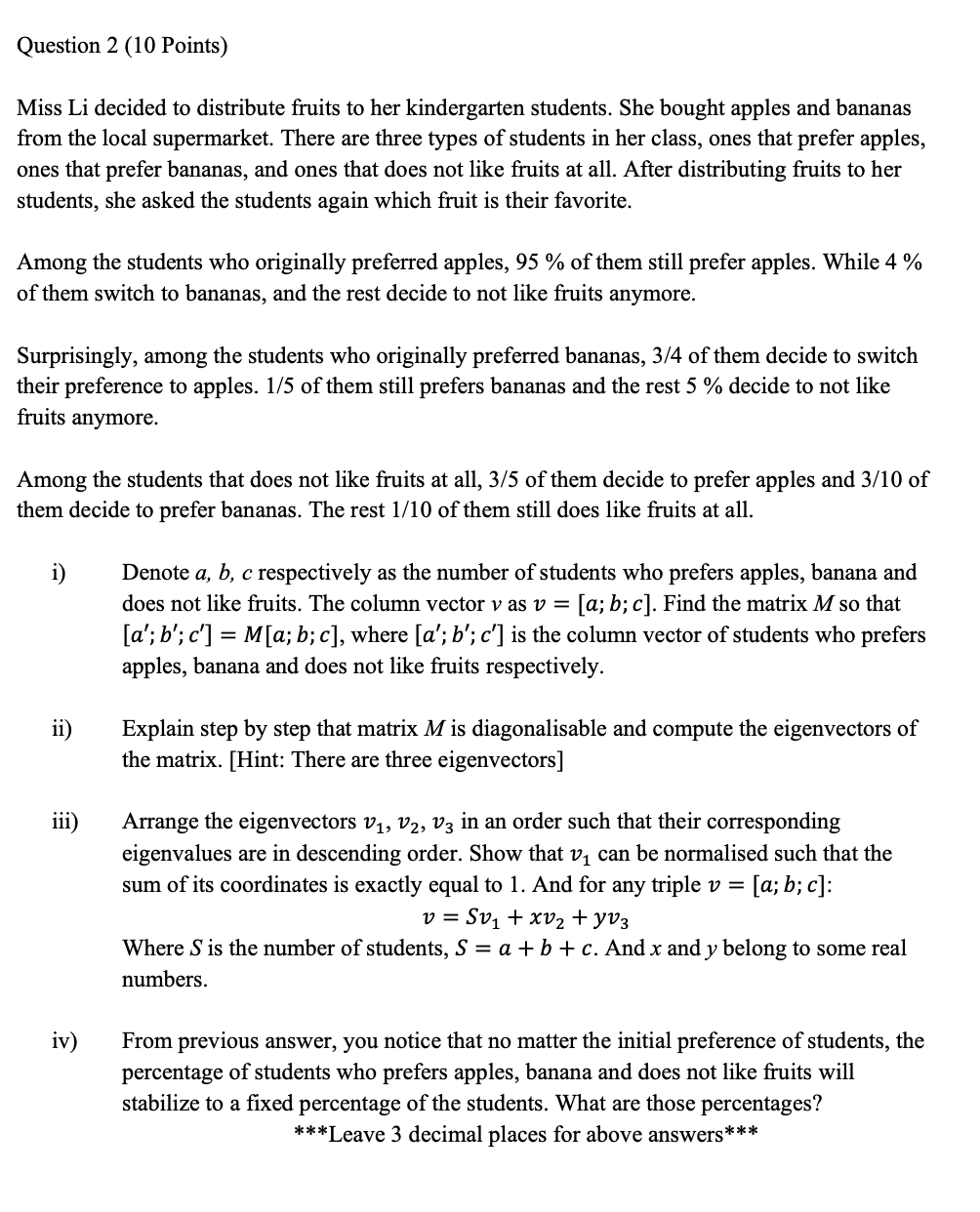 Please solve all of this question step by step | Chegg.com