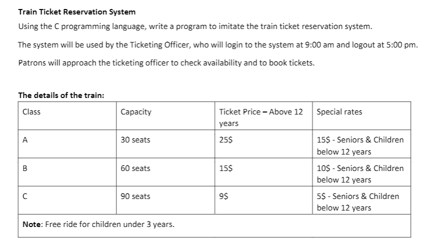 Solved Note: Write in C Programming | Chegg.com