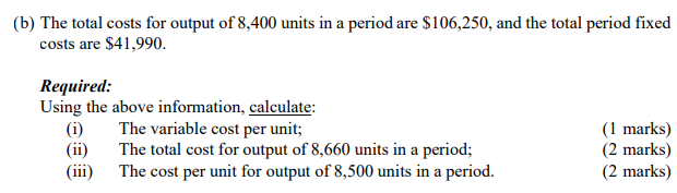 Solved Cost Accounting Question Note: Answer: Should be | Chegg.com