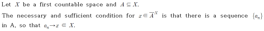 Solved Let X be a first countable space and A SX. The | Chegg.com