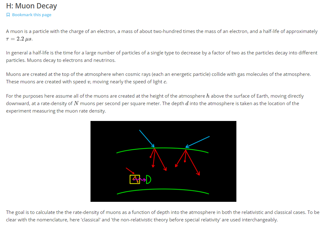 A muon is a particle with the charge of an electron, | Chegg.com
