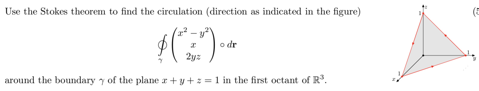 Regarding multivariable calculus, Use the Stokes | Chegg.com