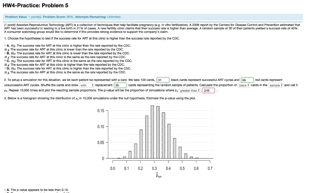 Solved HW4-Practice: Problem 5 Problem Value: 1 points). | Chegg.com
