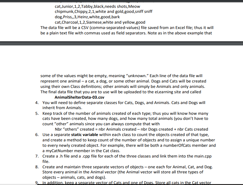Solved Objectives The goal of this homework is to get | Chegg.com