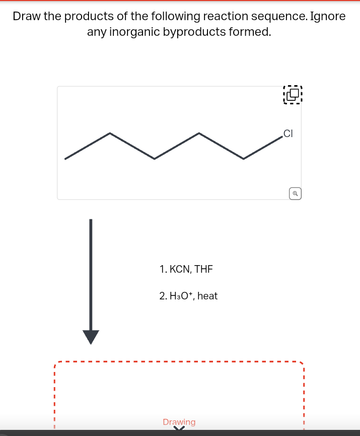 Solved Draw the products of the following reaction sequence. | Chegg.com
