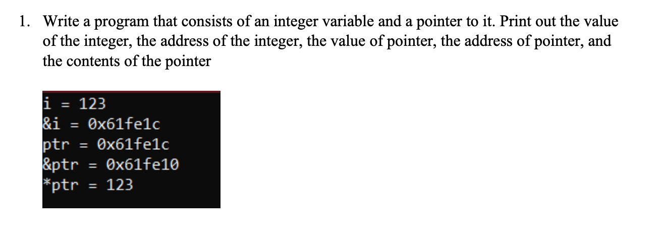 Solved Write a program that consists of an integer variable | Chegg.com