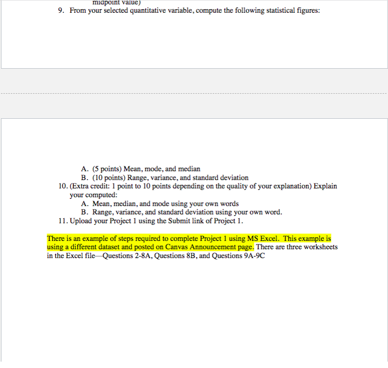 The following instructions, Items 1-11, are the tasks | Chegg.com