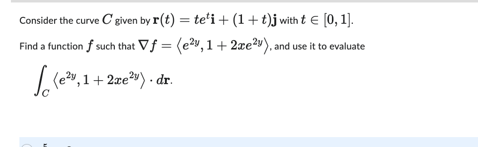 Solved Consider the curve C given by r(t)= te^t i + (1+t) j | Chegg.com