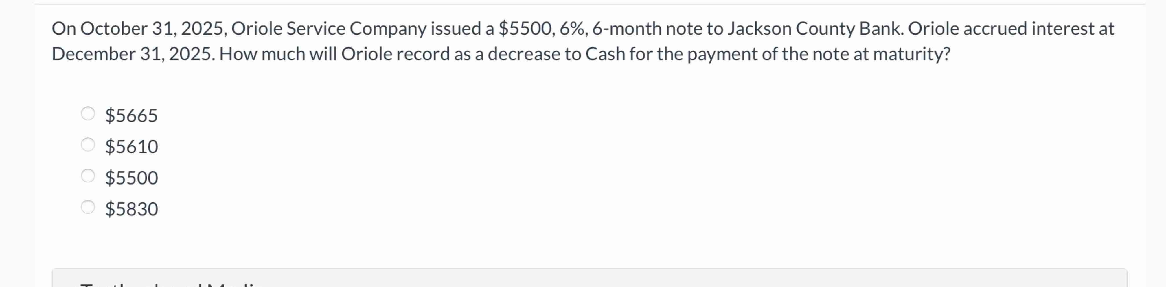 Solved On October 31, 2025, ﻿Oriole Service Company issued a | Chegg.com