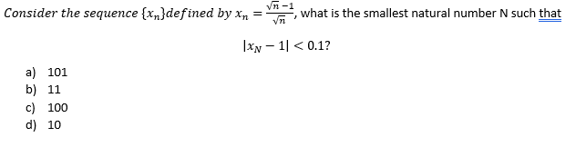 Solved Vn-1 Consider the sequence {Xn}defined by Xn = what | Chegg.com