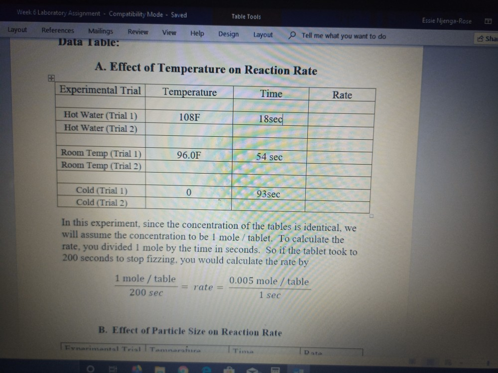 Solved Week 6 Laboratory Assignment - Compatibility Mode - | Chegg.com