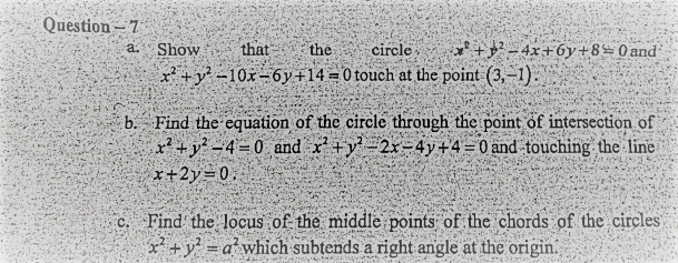 Solved solve a , b & c in details step by step | Chegg.com