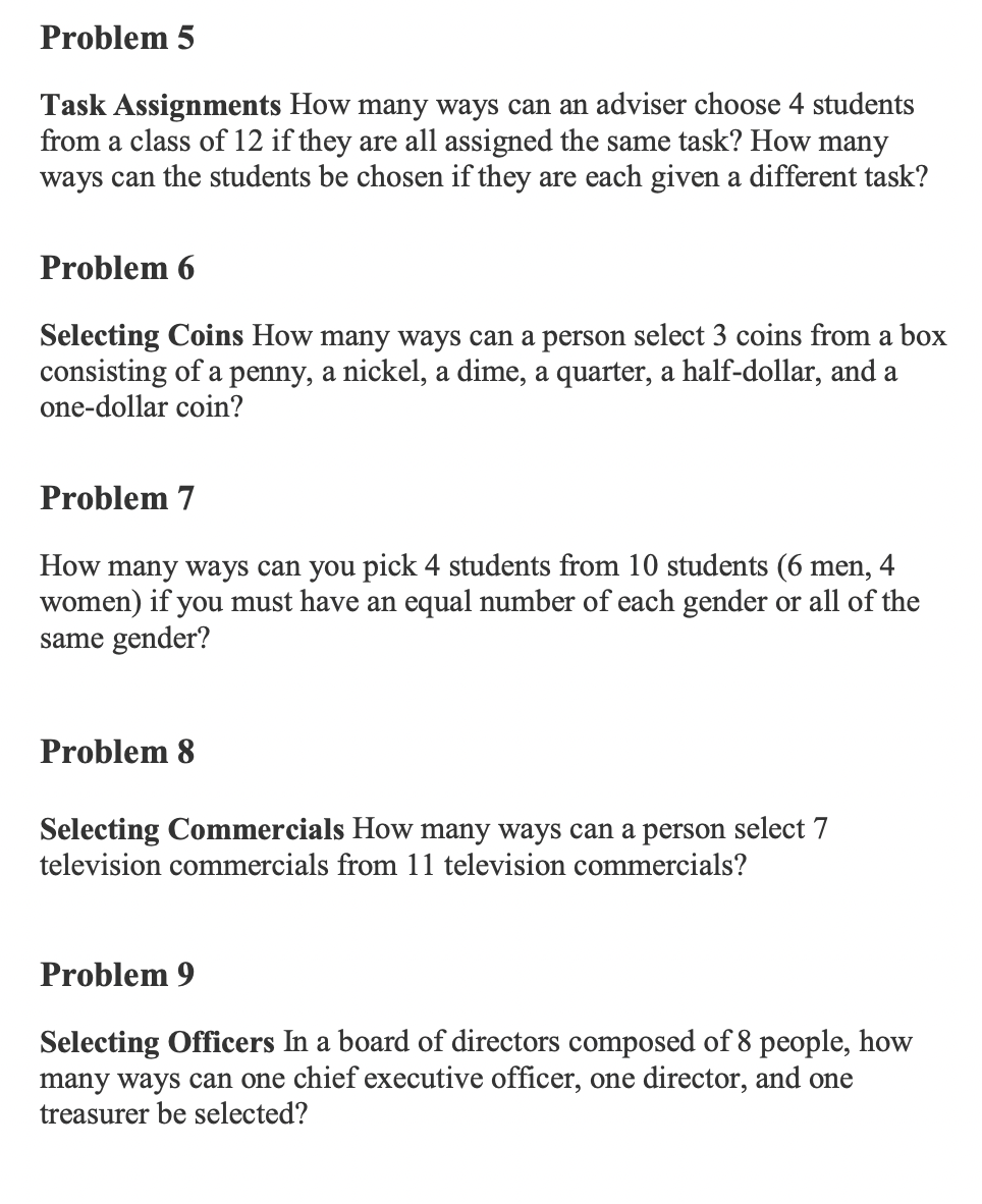 Solved Problem 1 Passwords Given the characters | Chegg.com