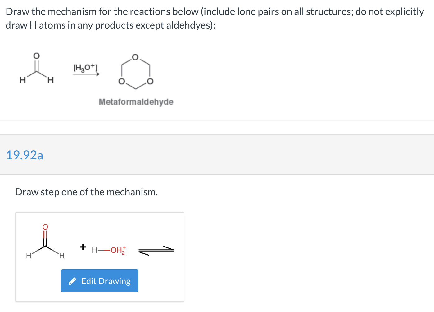 Solved Draw the mechanism for the reactions below (include | Chegg.com