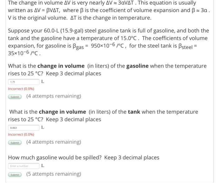 Solved The change in volume AV is very nearly AV = 3aVAT. | Chegg.com