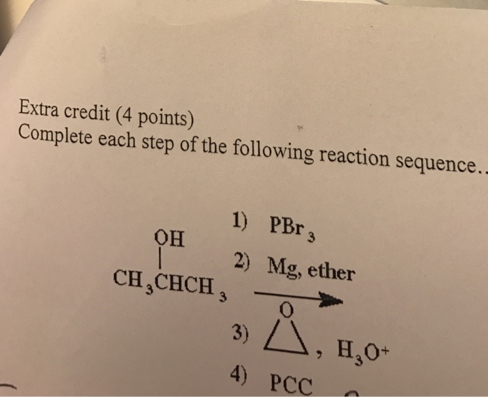 Solved Complete each step of the following reaction | Chegg.com