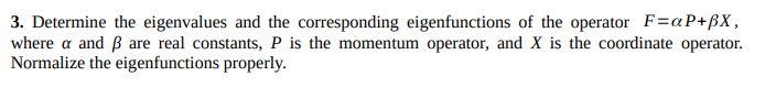 Solved 3. Determine the eigenvalues and the corresponding | Chegg.com